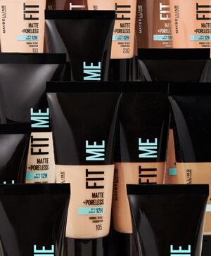 Fit Me matte poreless foundation | Maybelline Master